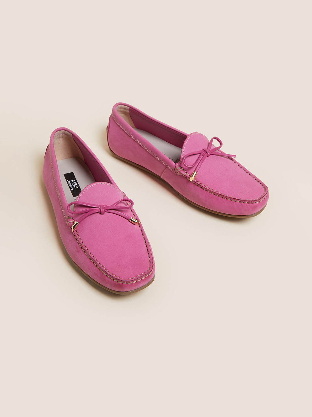 Buy Marks & Spencer Women Pink Driving Shoes - Casual Shoes for Women ...