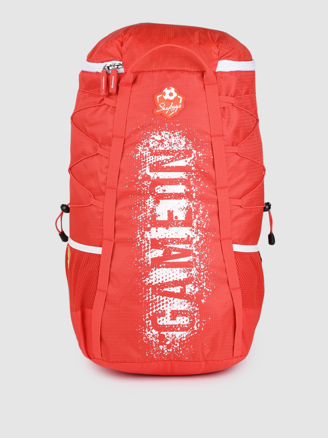 Buy Skybags Typography Printed Rucksack With Raincover - Rucksacks for ...