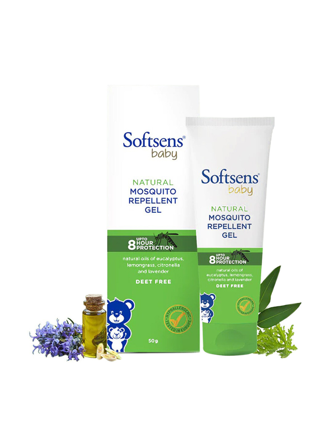 Buy Softsens Infant Natural Mosquito Repellent Gel 50ml - Baby Lotions ...