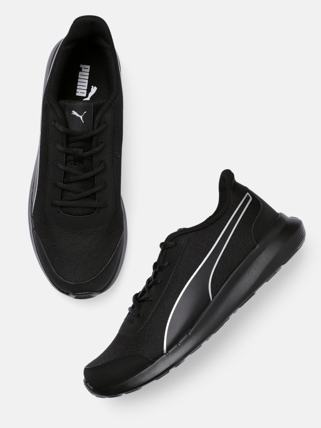 Buy Puma Men Black Solid Dazzler Shoes - Casual Shoes for Men 20484412 ...