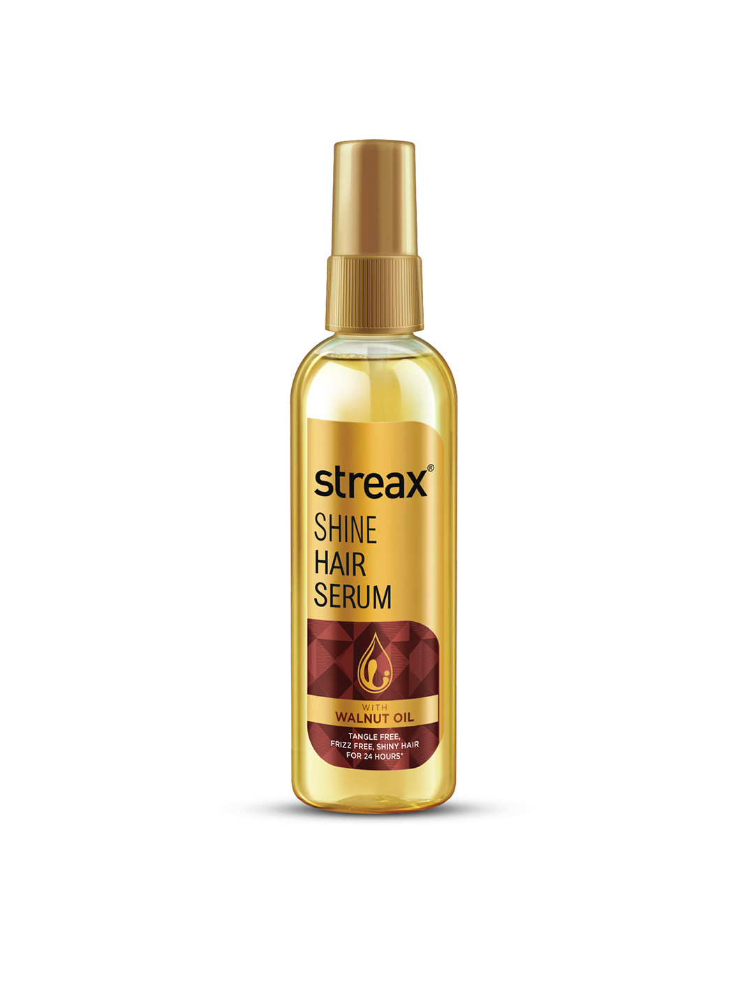 Buy Streax Smoothening & Shine Hair Serum Vitalised With Walnut Oil ...