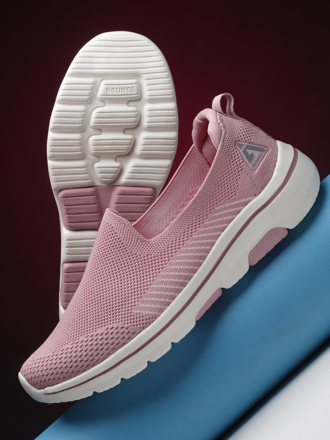 Buy Action Women Pink Mesh Running Non Marking Shoes - Sports Shoes for ...