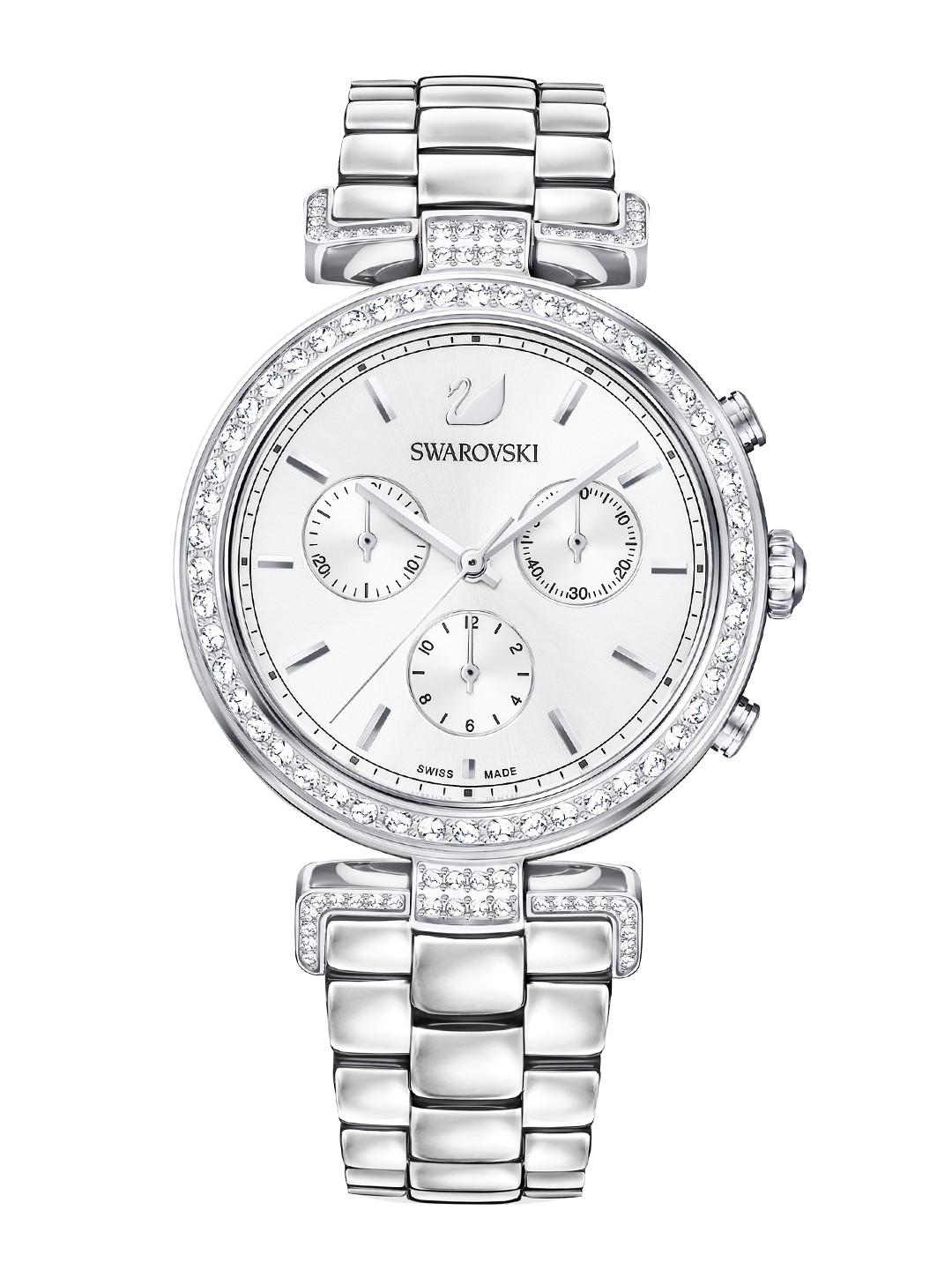 Buy SWAROVSKI Women Silver Toned Era Journey Watch - Watches for Women ...