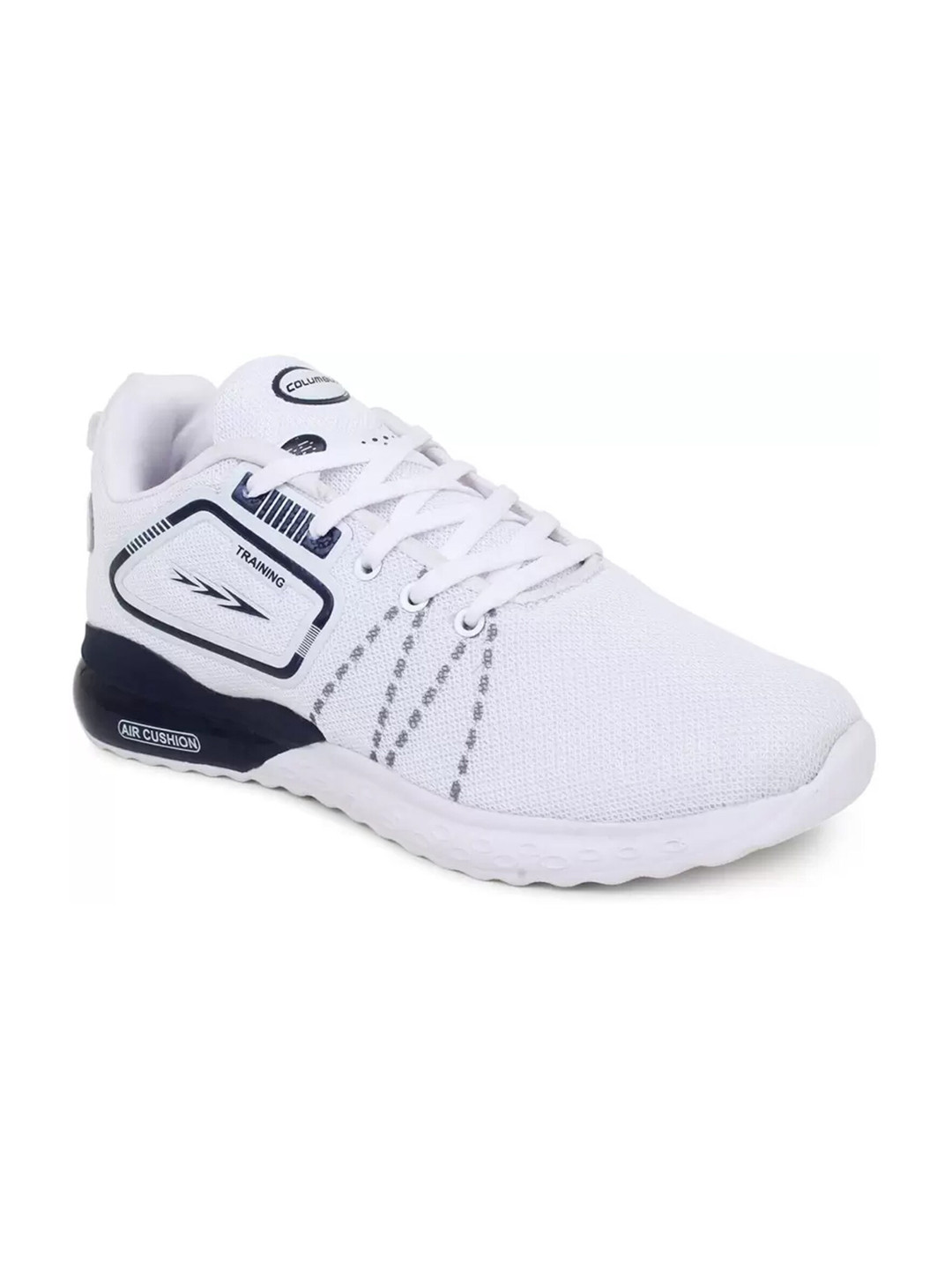 Buy Columbus Men White Mesh Running Shoes - Sports Shoes for Men ...