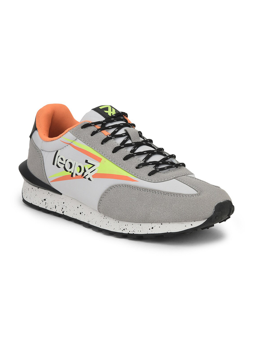 Buy Liberty Men Grey Mesh Walking Non Marking Shoes - Sports Shoes for ...