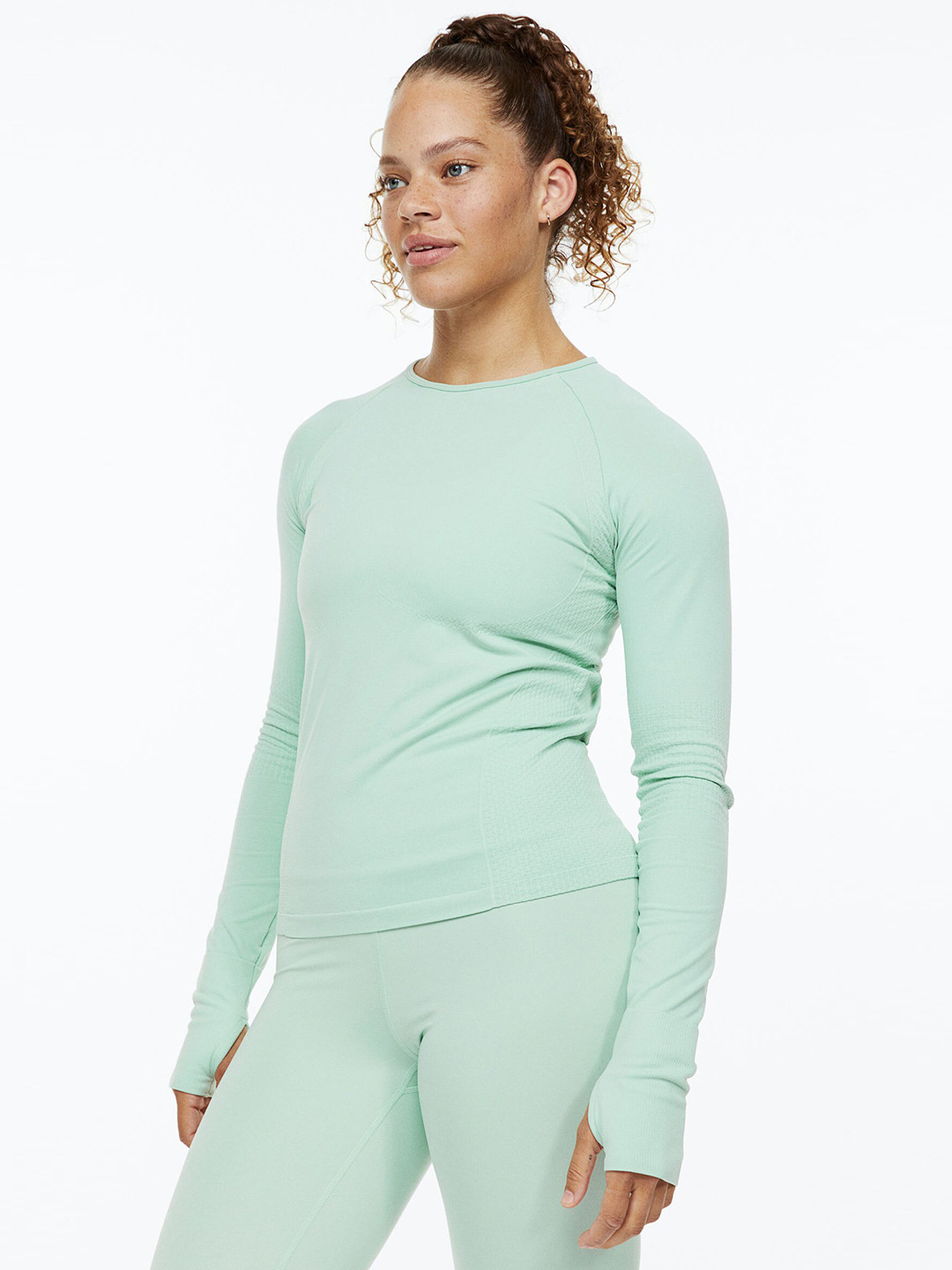 Buy H&M Sea Green Top - Tops for Women 20515650 | Myntra
