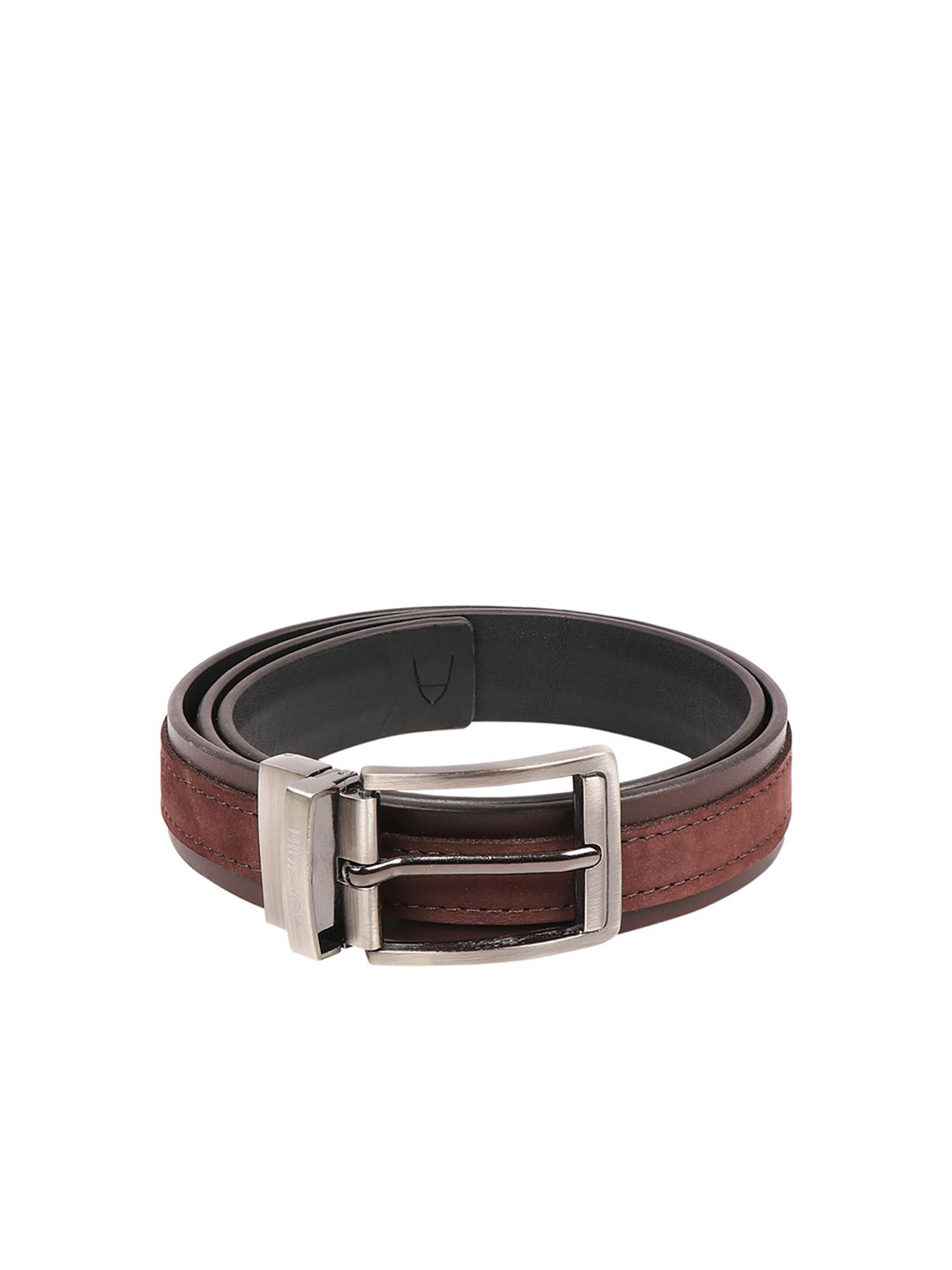 Buy Hidesign Women Brown Leather Reversible Formal Belt - Belts for ...