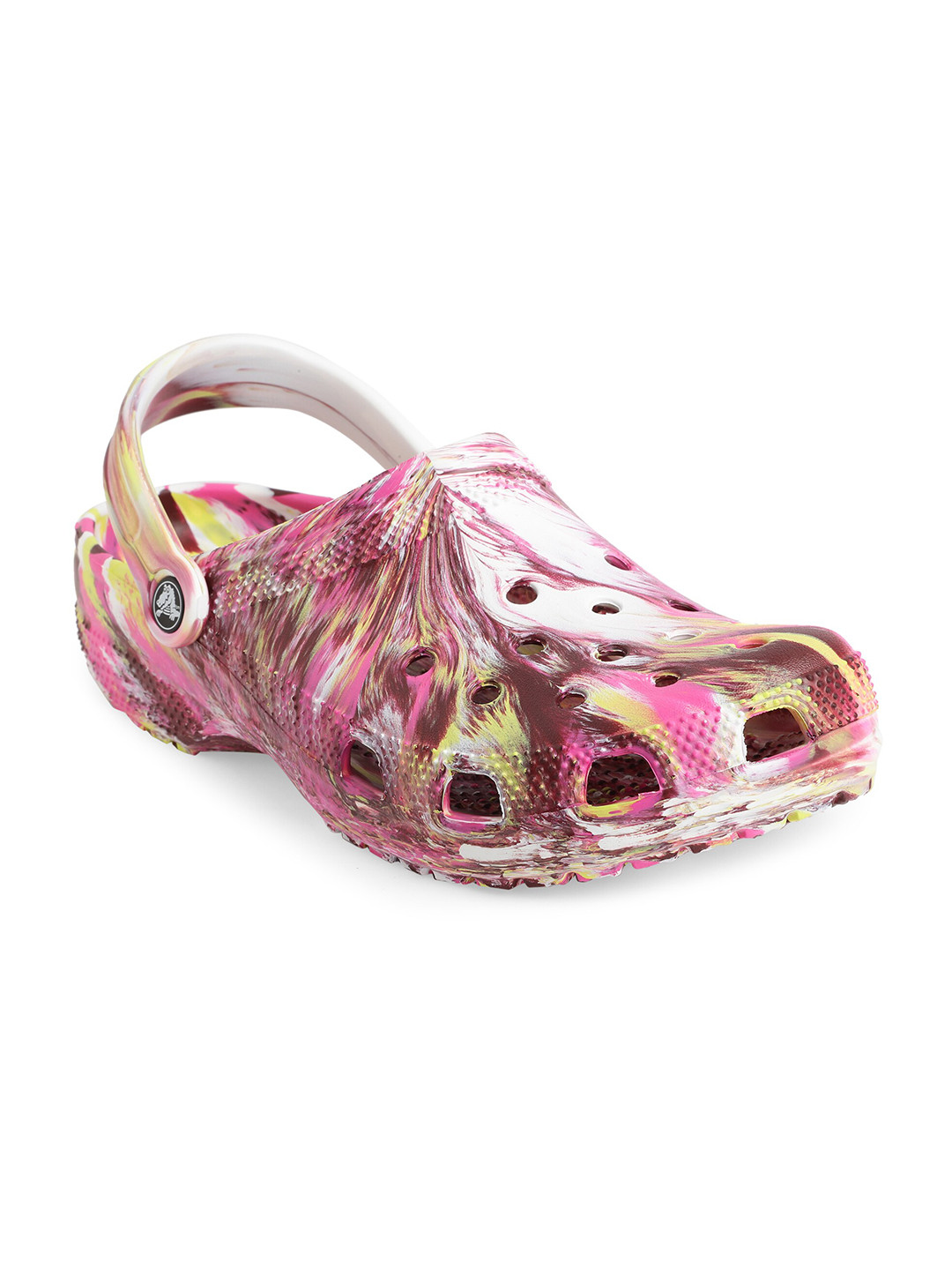 Buy Crocs Pink & White Clogs Sandals - Flip Flops for Women 20525000 ...