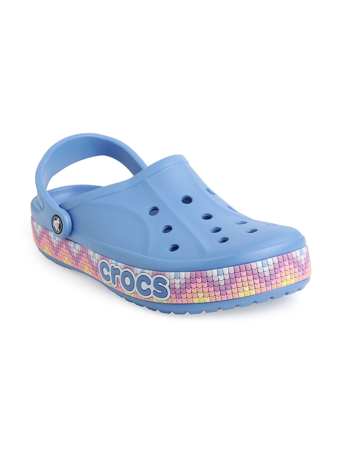 Buy Crocs Blue & Pink Clogs Sandals - Sandals for Unisex 20525016 | Myntra