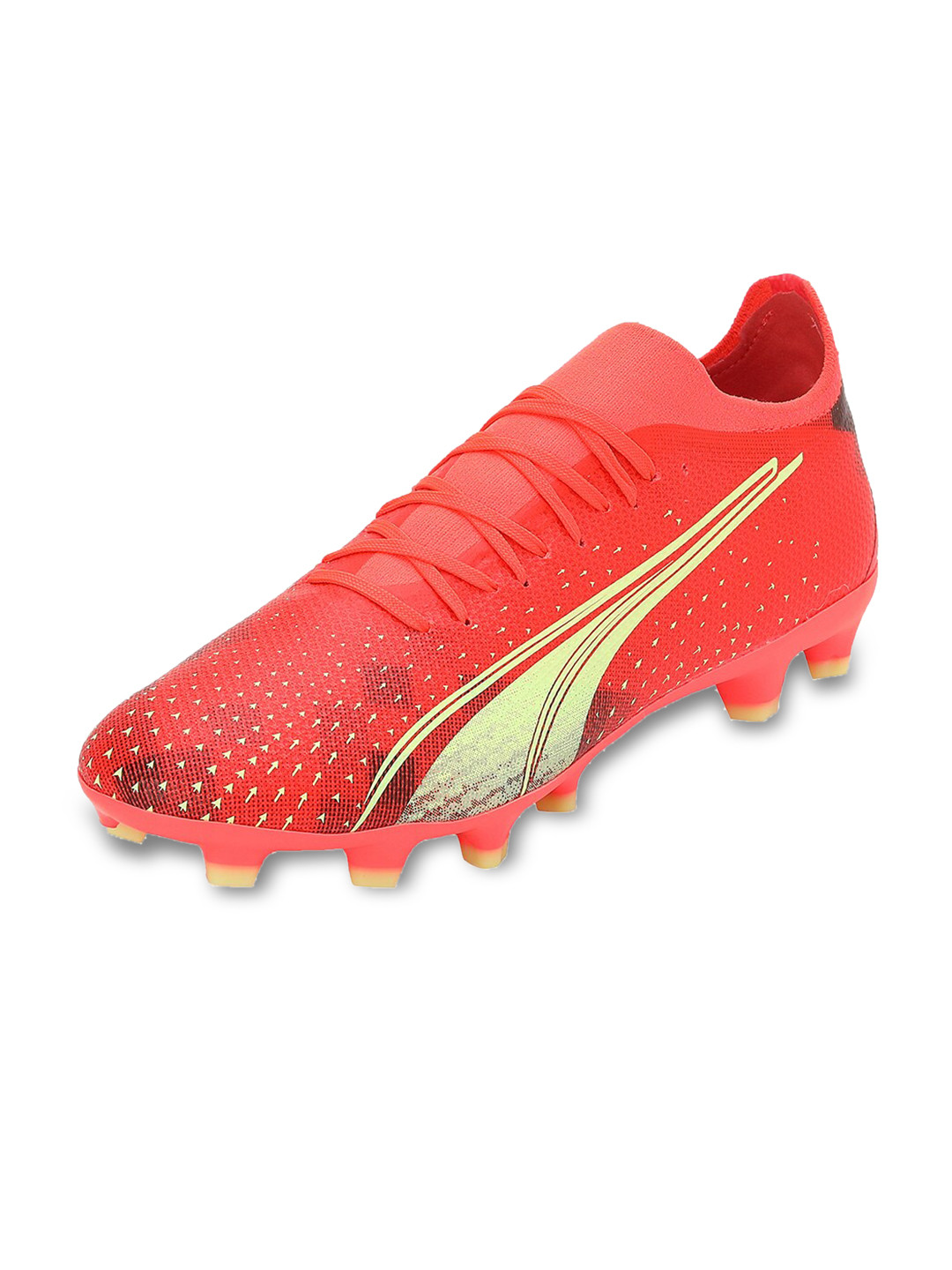 Buy Puma Men Orange Ultra Match FG/AG Football Boots - Sports Shoes for ...