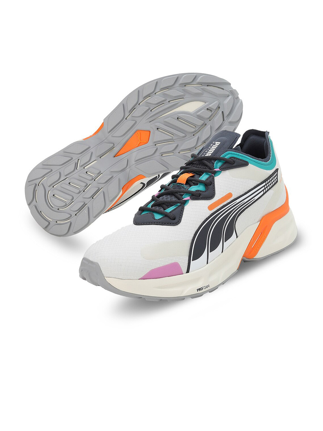 Buy Puma White & Black PWRFRAME Aerogram W Sneakers - Casual Shoes for ...