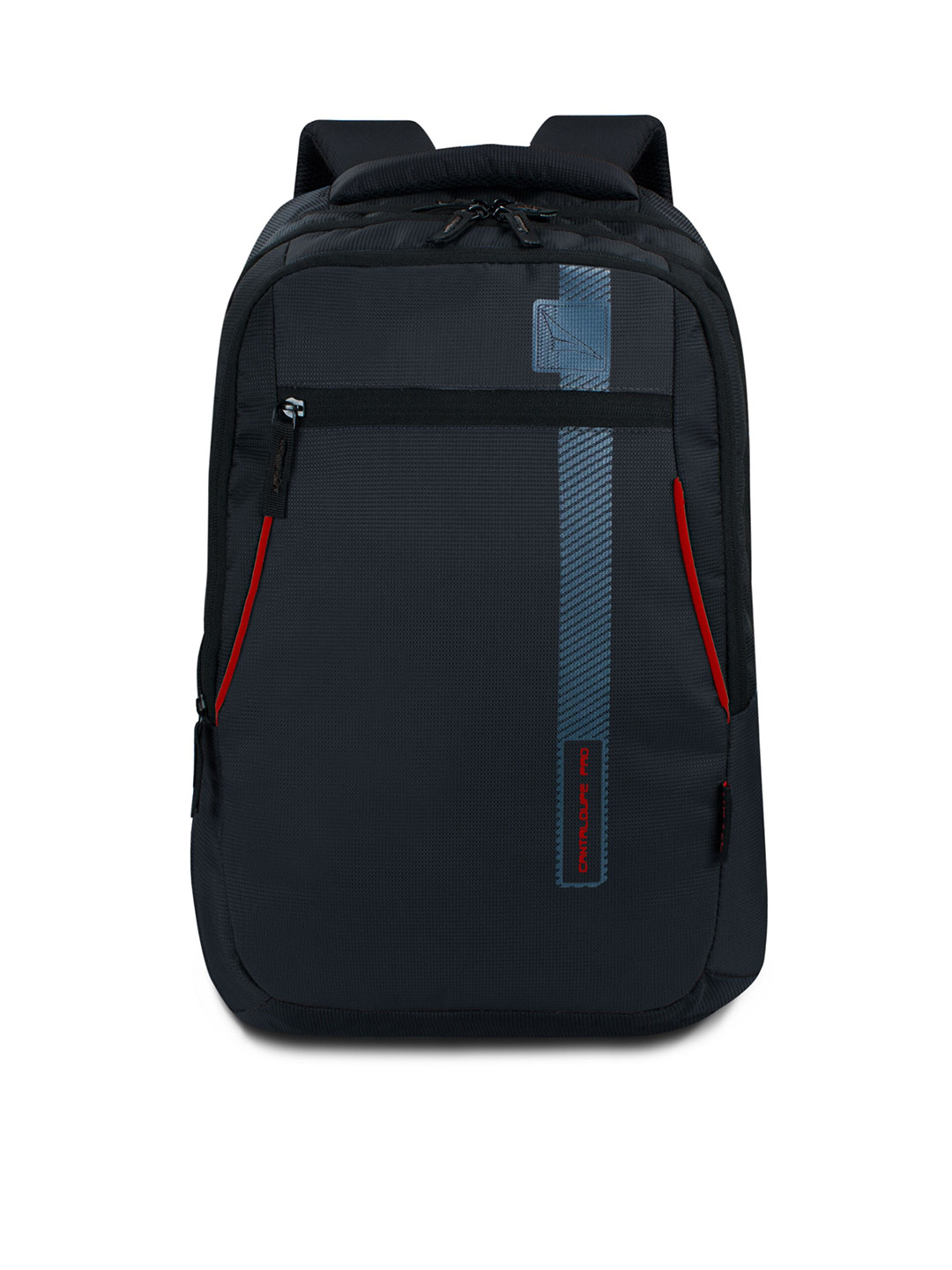 Buy LUNAR'S Unisex Black & Red Embroidered Backpack - Backpacks for ...