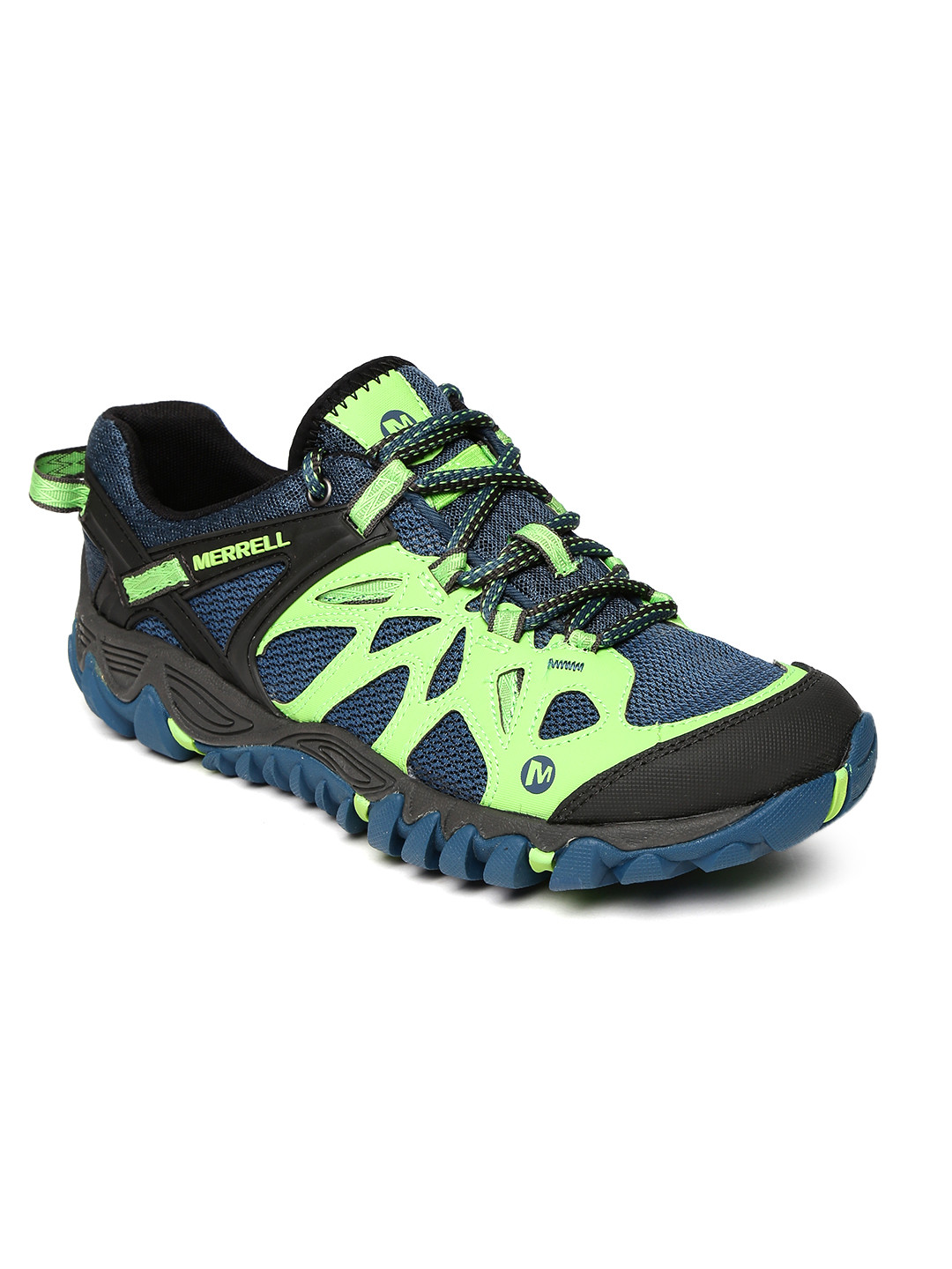 Buy Merrell Men Blue All Out Blaze Aero Trekking Shoes - Sports Shoes ...