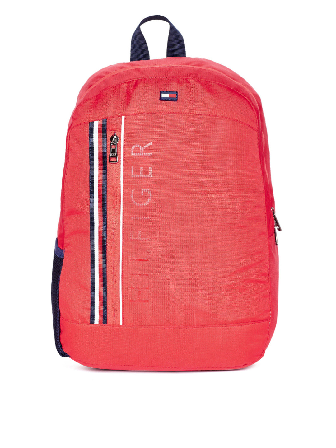 Buy Tommy Hilfiger Unisex Red Brand Logo Laptop Backpack - Backpacks ...