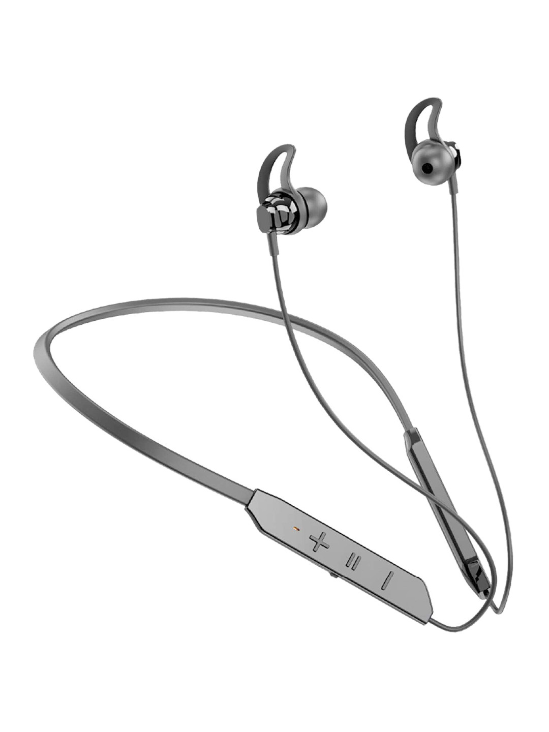Buy EYNK Grooves BT Max Grey Solid Wireless Neckband With Sports Fit ...