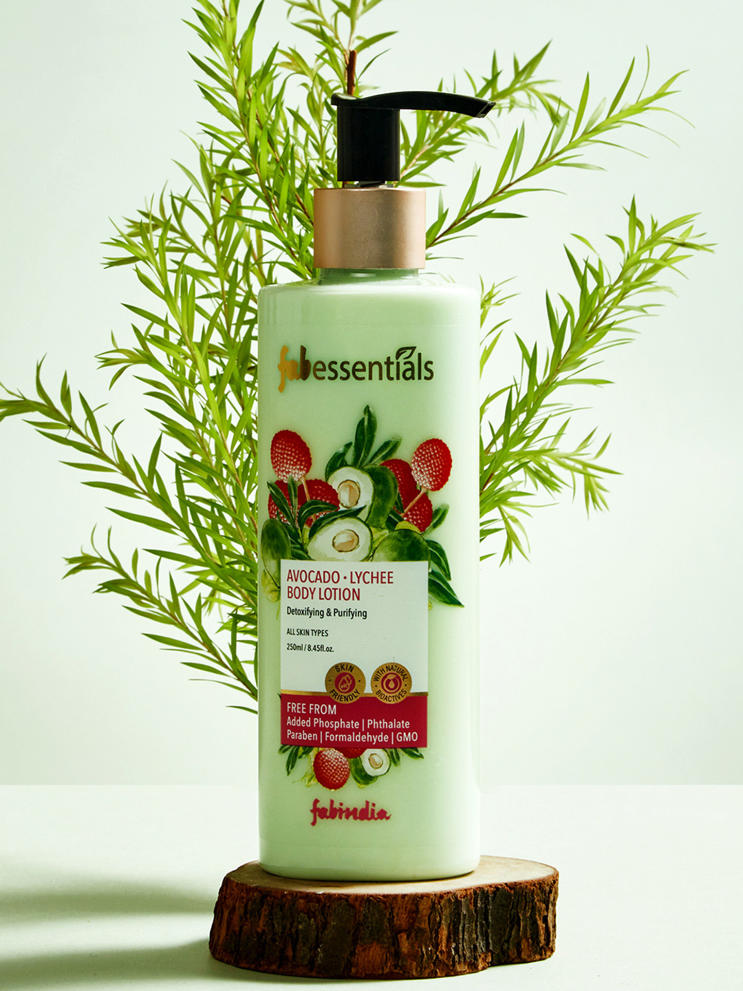 Buy Fabindia Avocado Lychee Body Lotion 250 Ml - Body Cream And Lotion ...