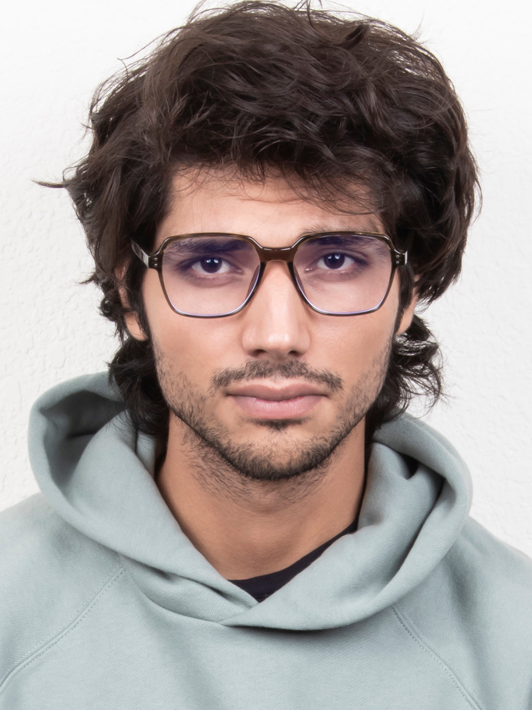 Buy Ted Smith Unisex Green Full Rim Square FrameFrames Eyeglasses ...