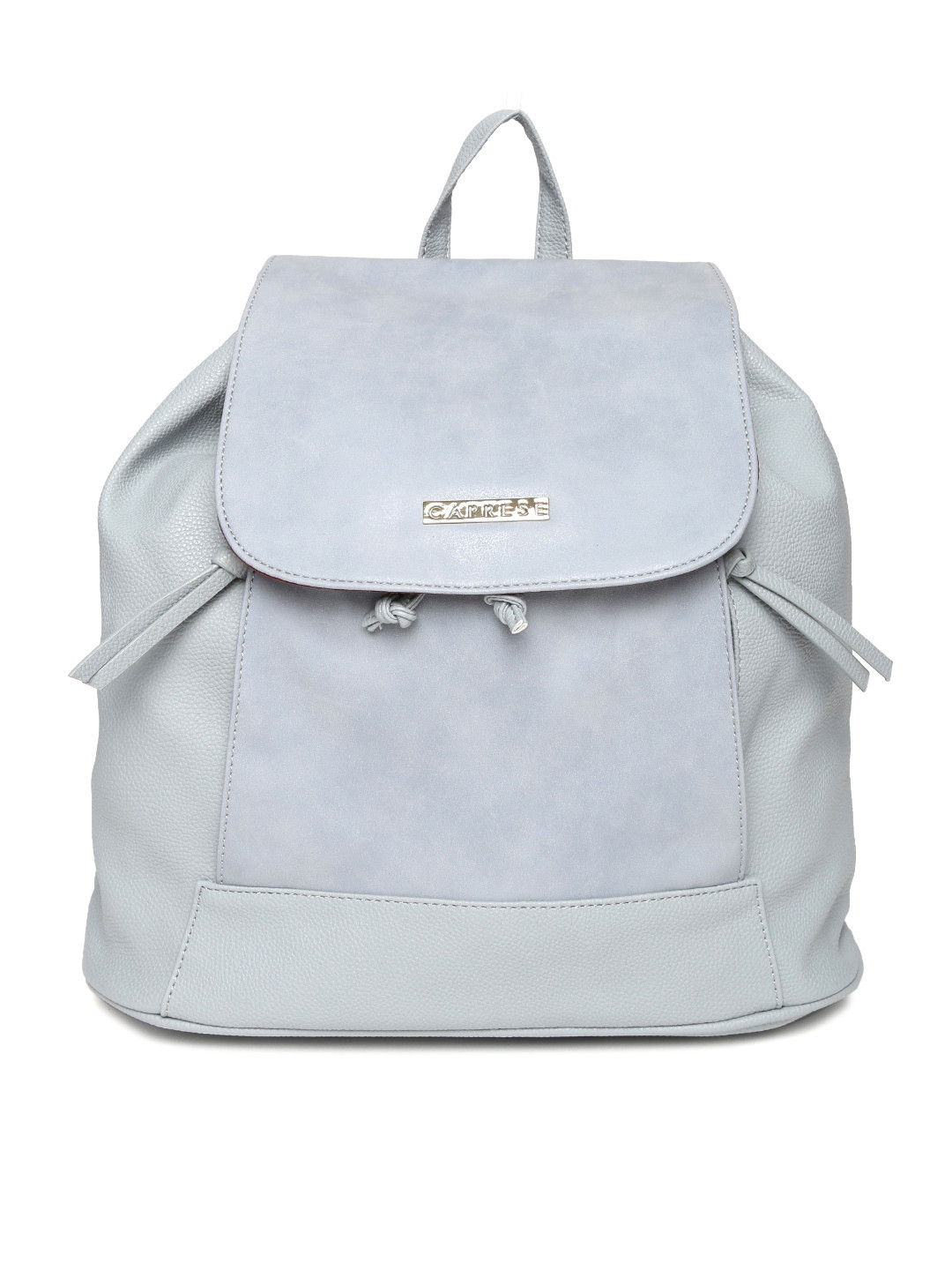 Buy Caprese Women Grey Solid Backpack - Backpacks for Women 2054751 ...