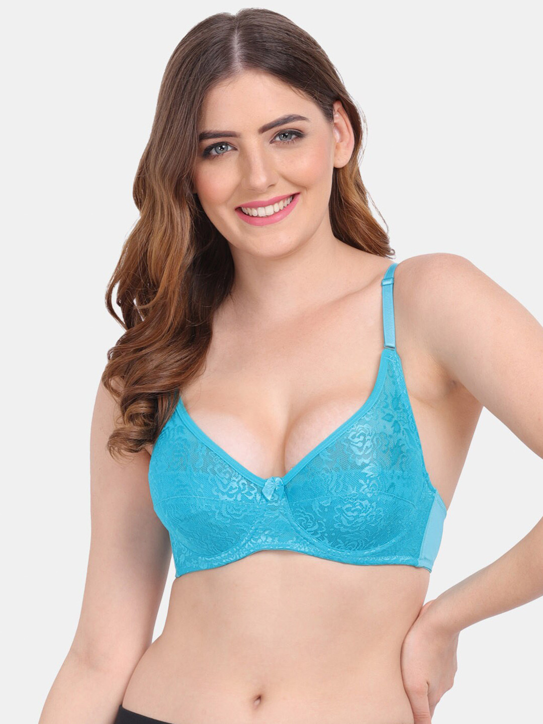 Buy Amour Secret Turquoise Blue Underwired Bra - Bra for Women 20561698 | Myntra