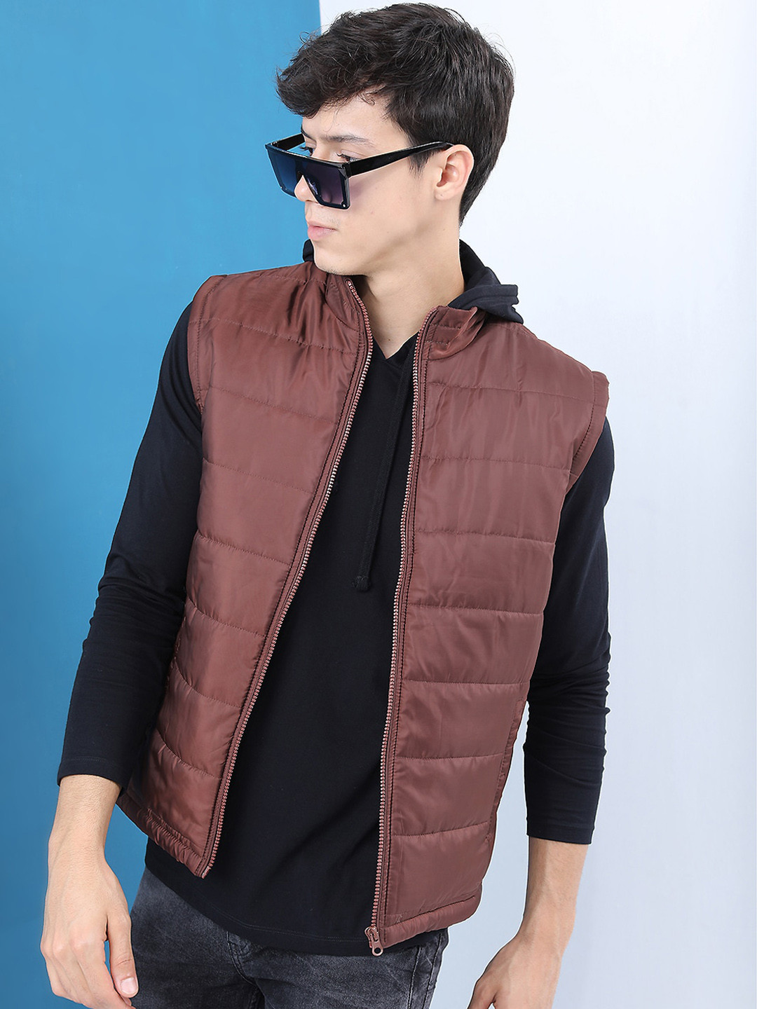 Buy HIGHLANDER Men Brown Padded Jacket - Jackets for Men 20566514 | Myntra