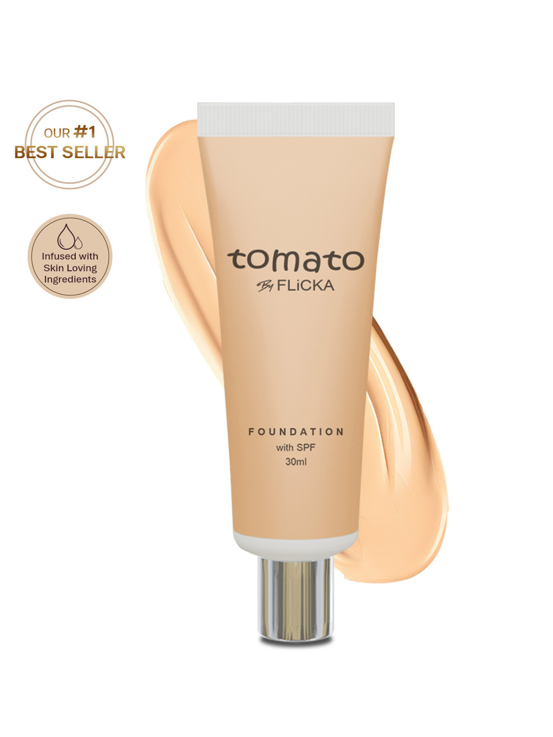 Buy FLiCKA Tomato Moisturizing Lightweight & Long Lasting Liquid ...