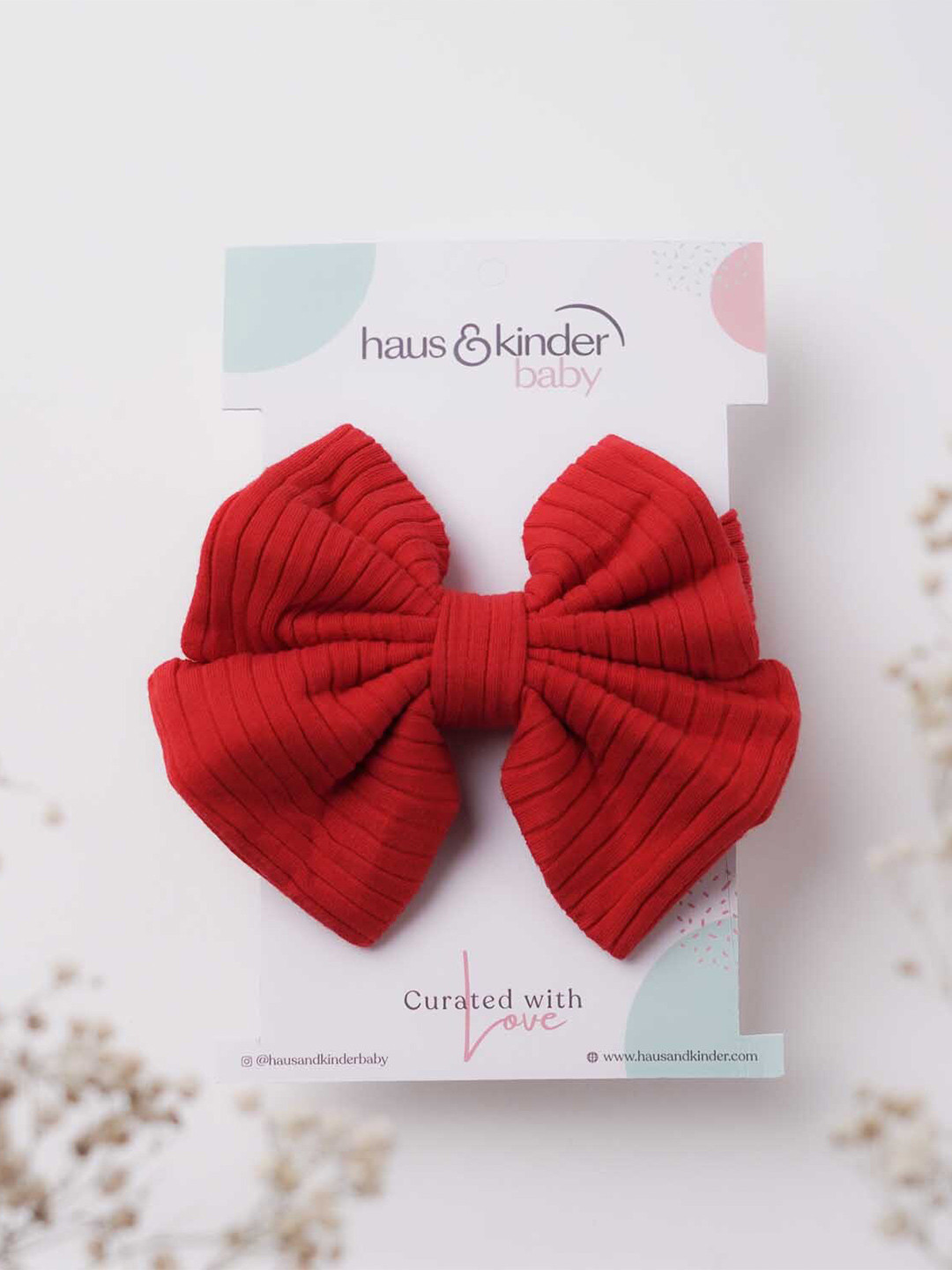 Buy Haus & Kinder Girls Red Hairband - Hair Accessory for Girls ...