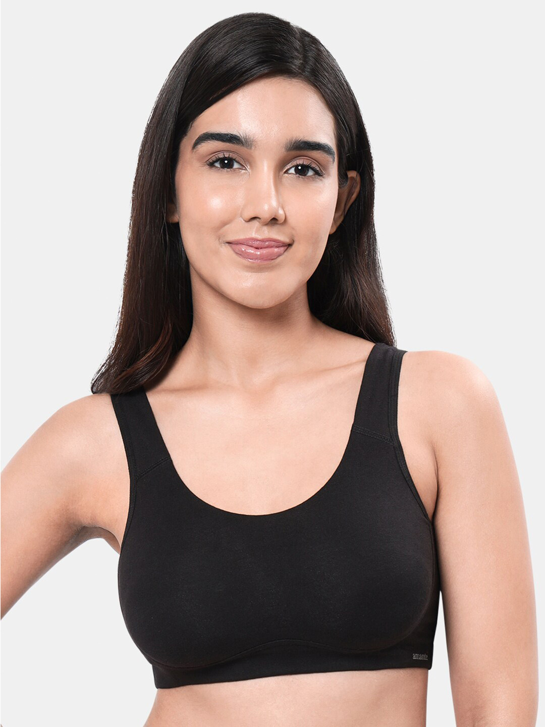 Buy Amante Solid Non Padded Wirefree All Day Lounge Cami Bra BRA78801 ...