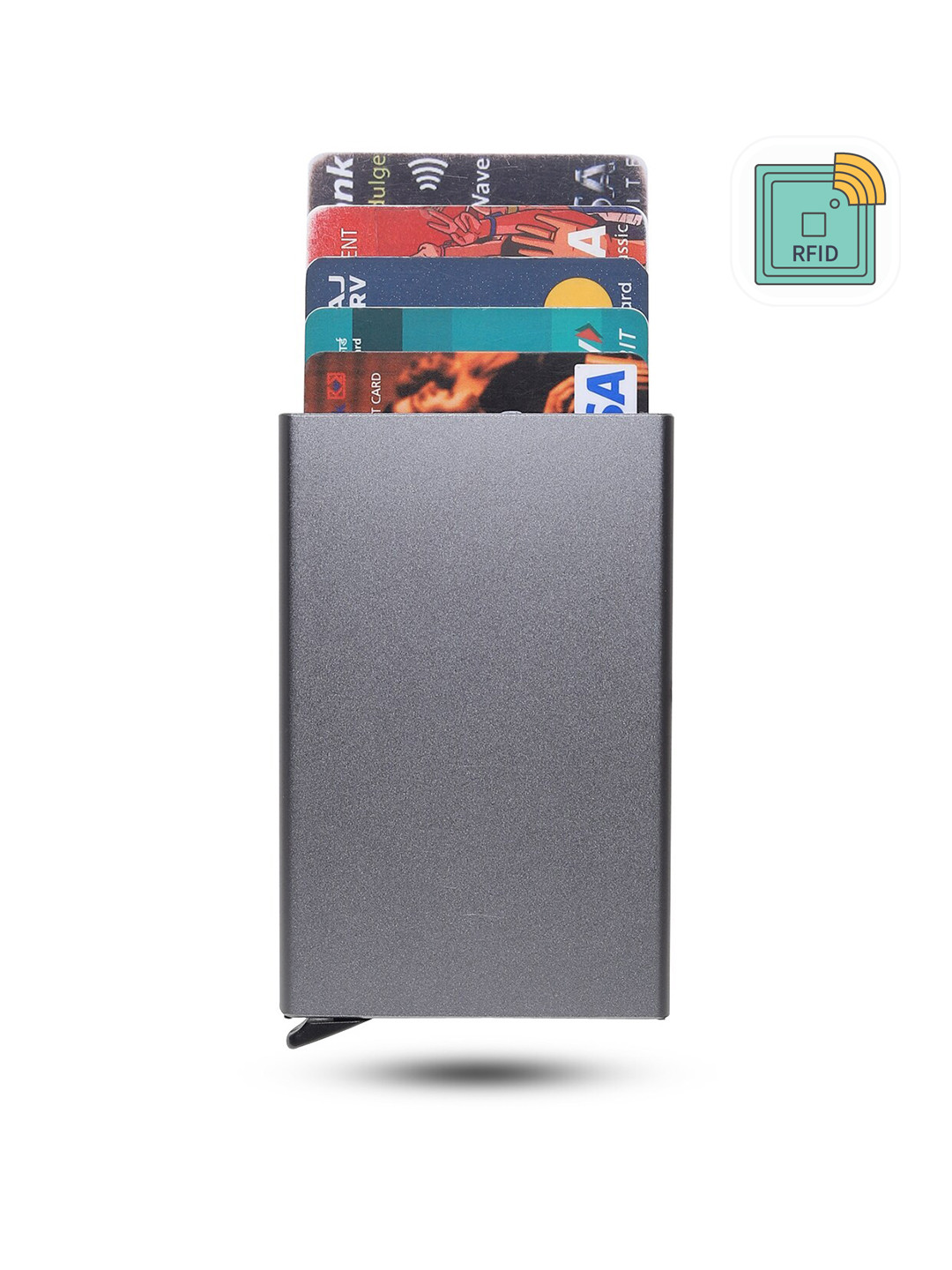 Buy SAMTROH Unisex Grey Card Holder - Wallets for Unisex 20603718 | Myntra