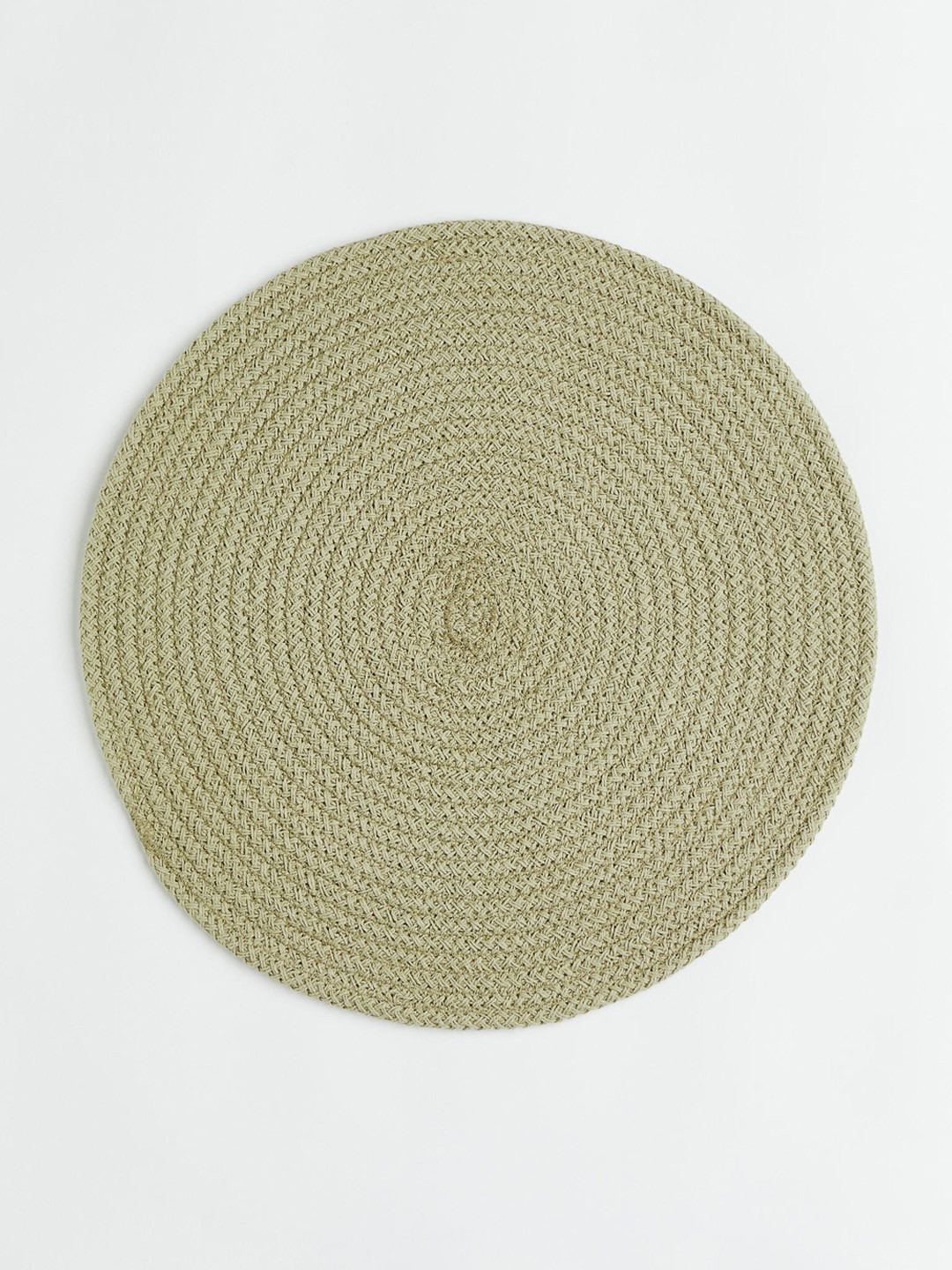 Buy H&M Round Cotton Place Mat - Table Placemats for Unisex 20607028 ...
