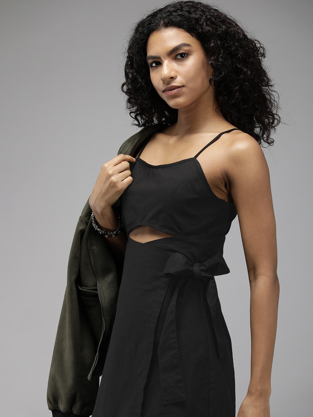 Buy Roadster Pure Cotton Fit & Flare Dress - Dresses for Women 20610558 ...
