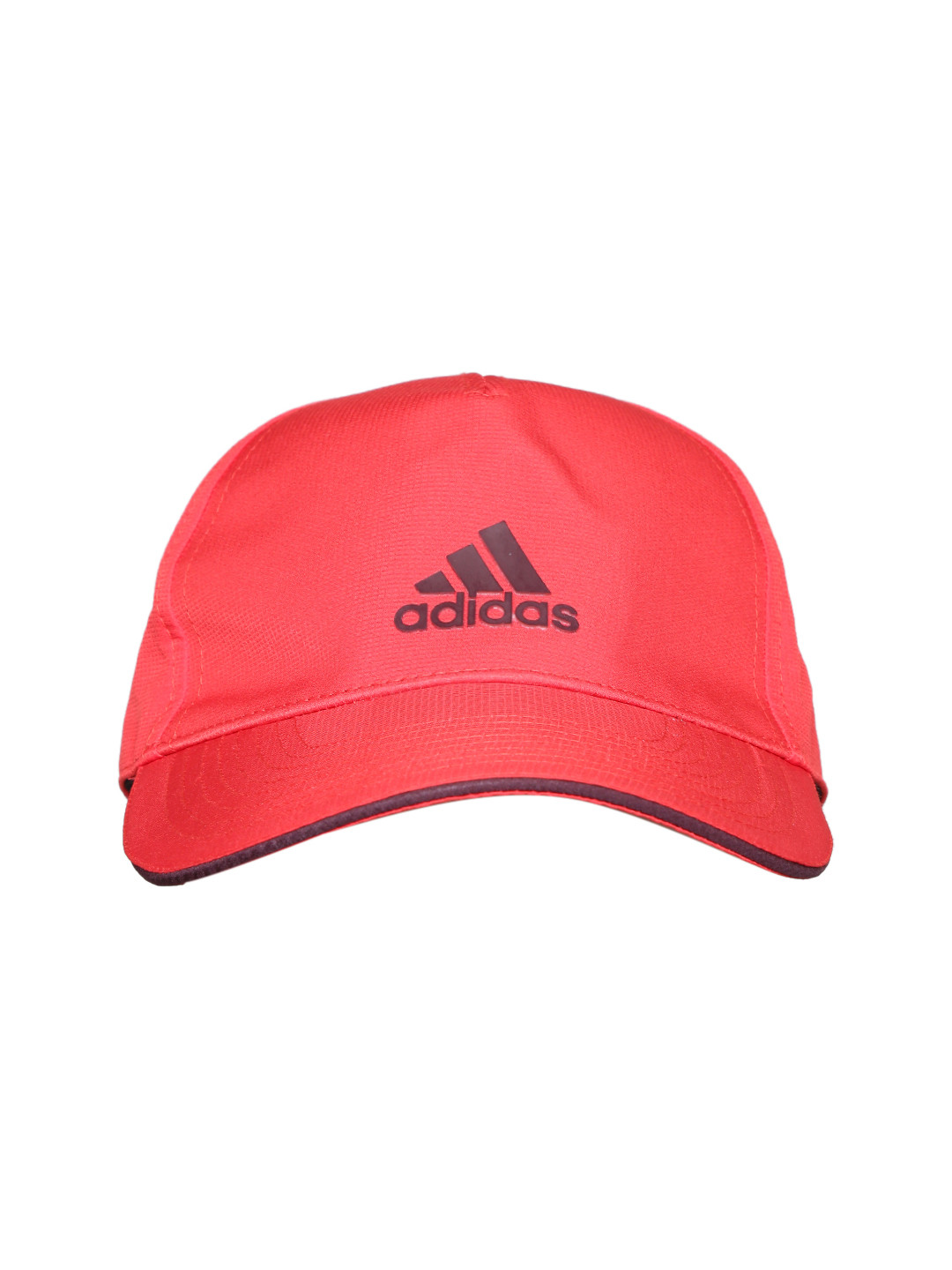 Buy ADIDAS Unisex Red 5 Panel Clean ClimaLite Solid Cap - Caps for ...