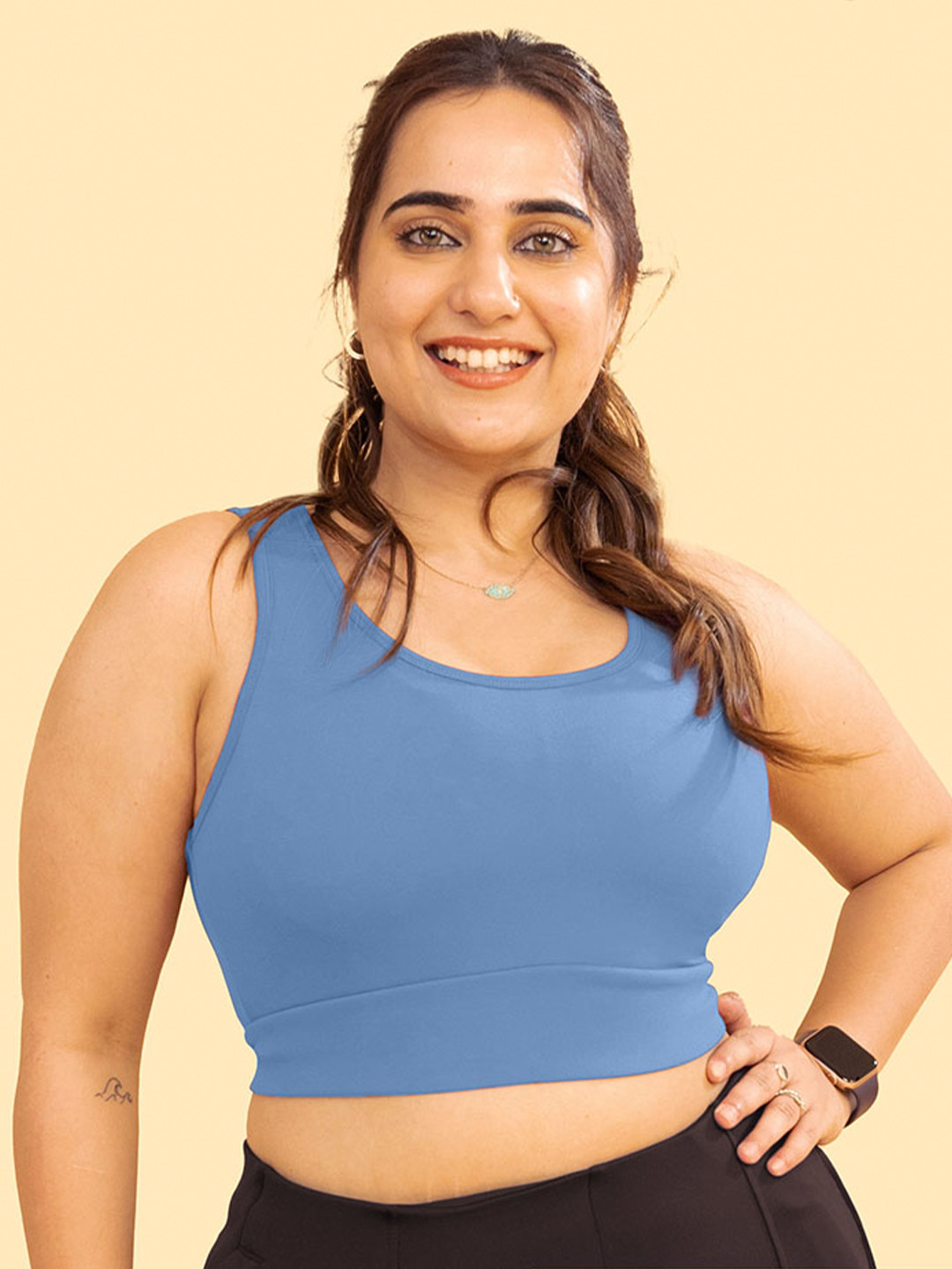 Buy Blissclub Women The Ultimate Comfort Sports Bra With Removable ...