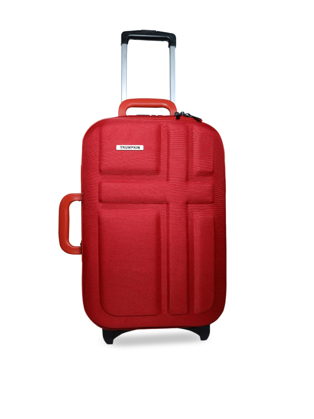 Buy Trumpkin Red Solid Soft Sided Cabin Trolley Suitcase - Trolley Bag ...
