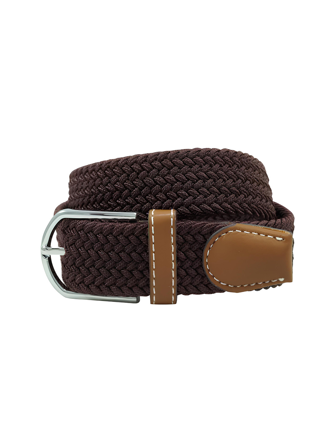 Buy The Tie Hub Men Brown Textured Belt - Belts for Men 20618854 | Myntra