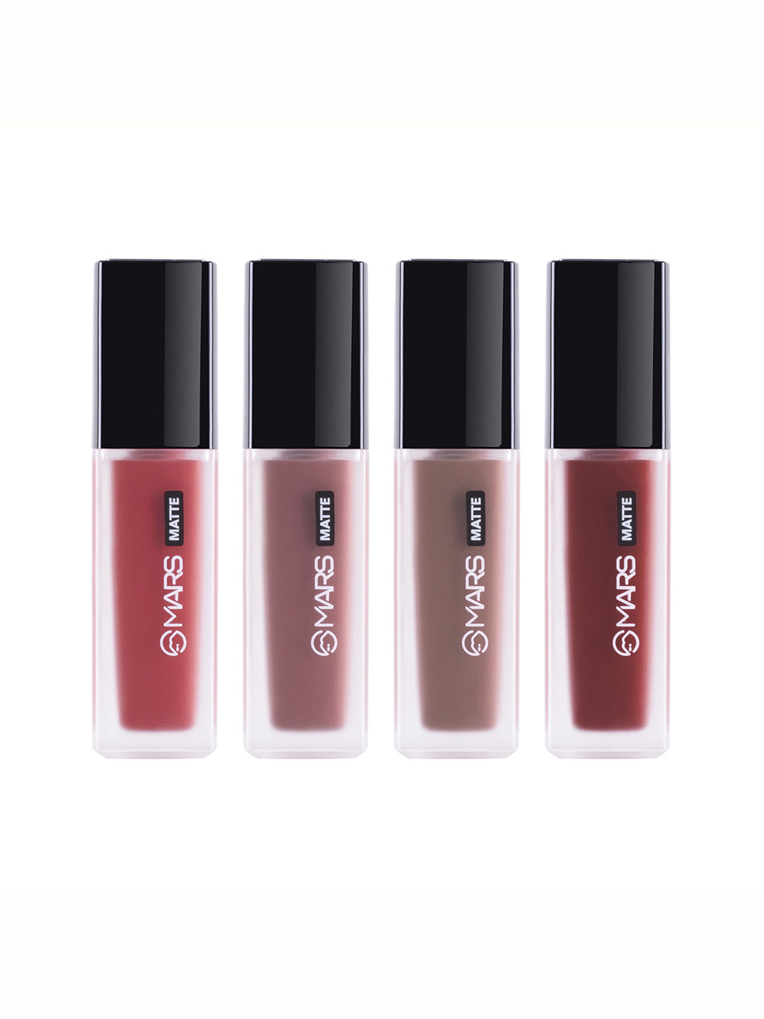 Buy MARS Set Of 4 Smudge Proof Long Lasting Matte Liquid Lipsticks 18gm ...