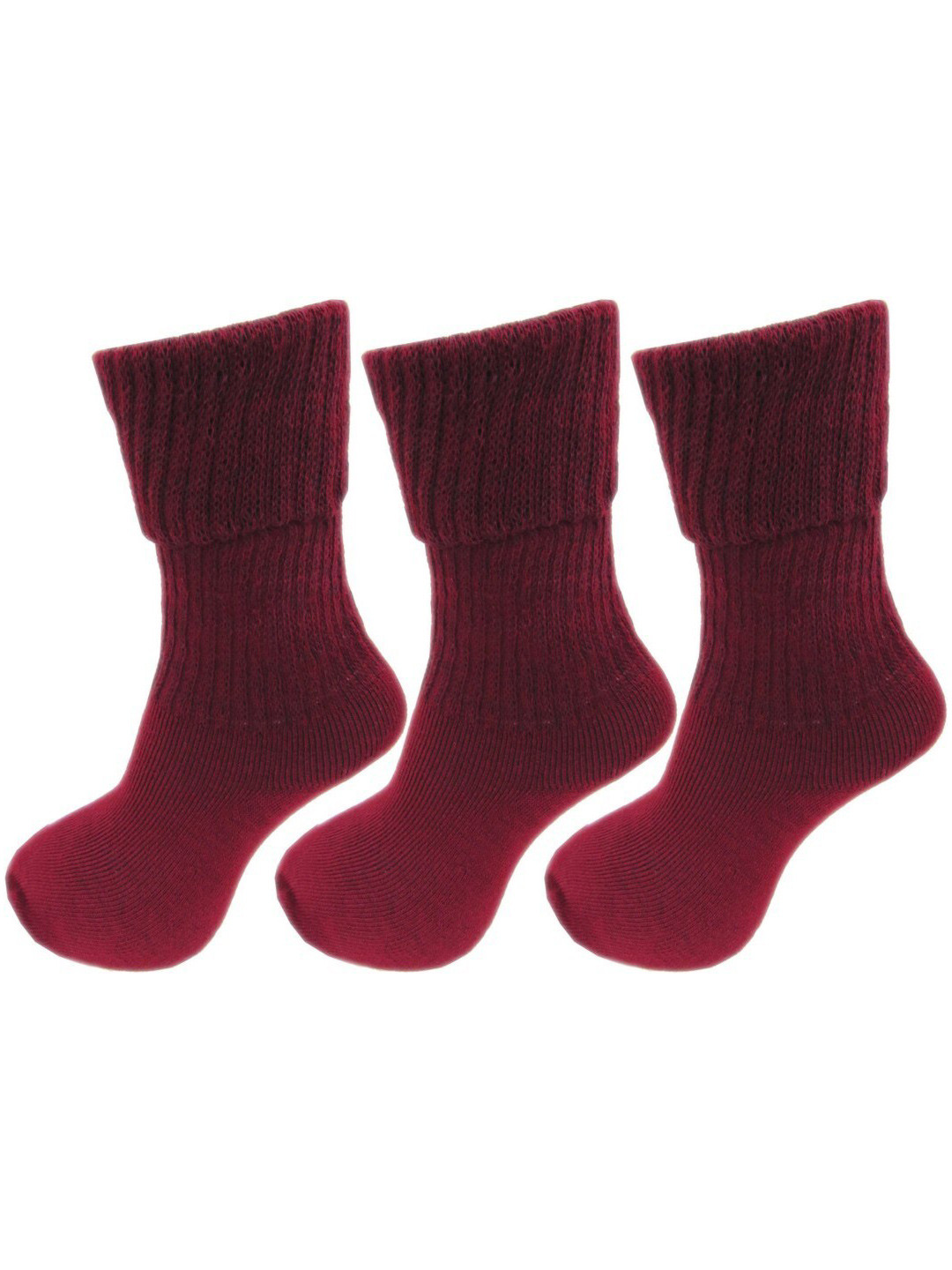 Buy RC. ROYAL CLASS Women Pack Of 3 Maroon Solid Woolen Socks - Socks ...