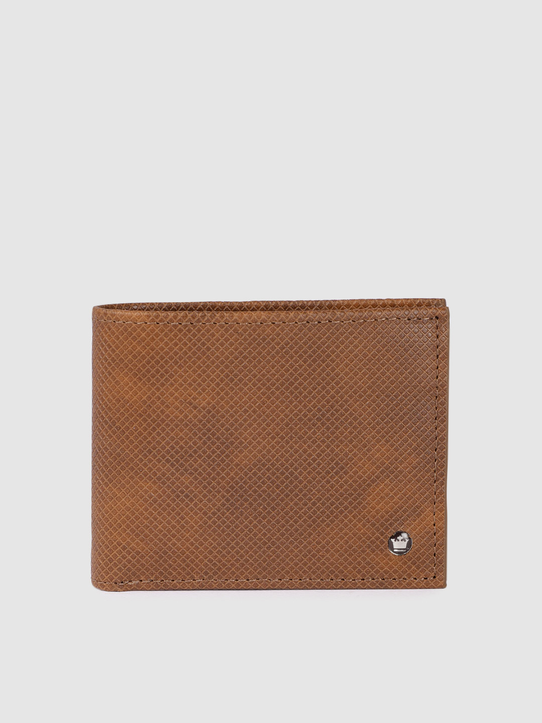 Buy Louis Philippe Men Textured Leather Two Fold Wallet - Wallets for ...