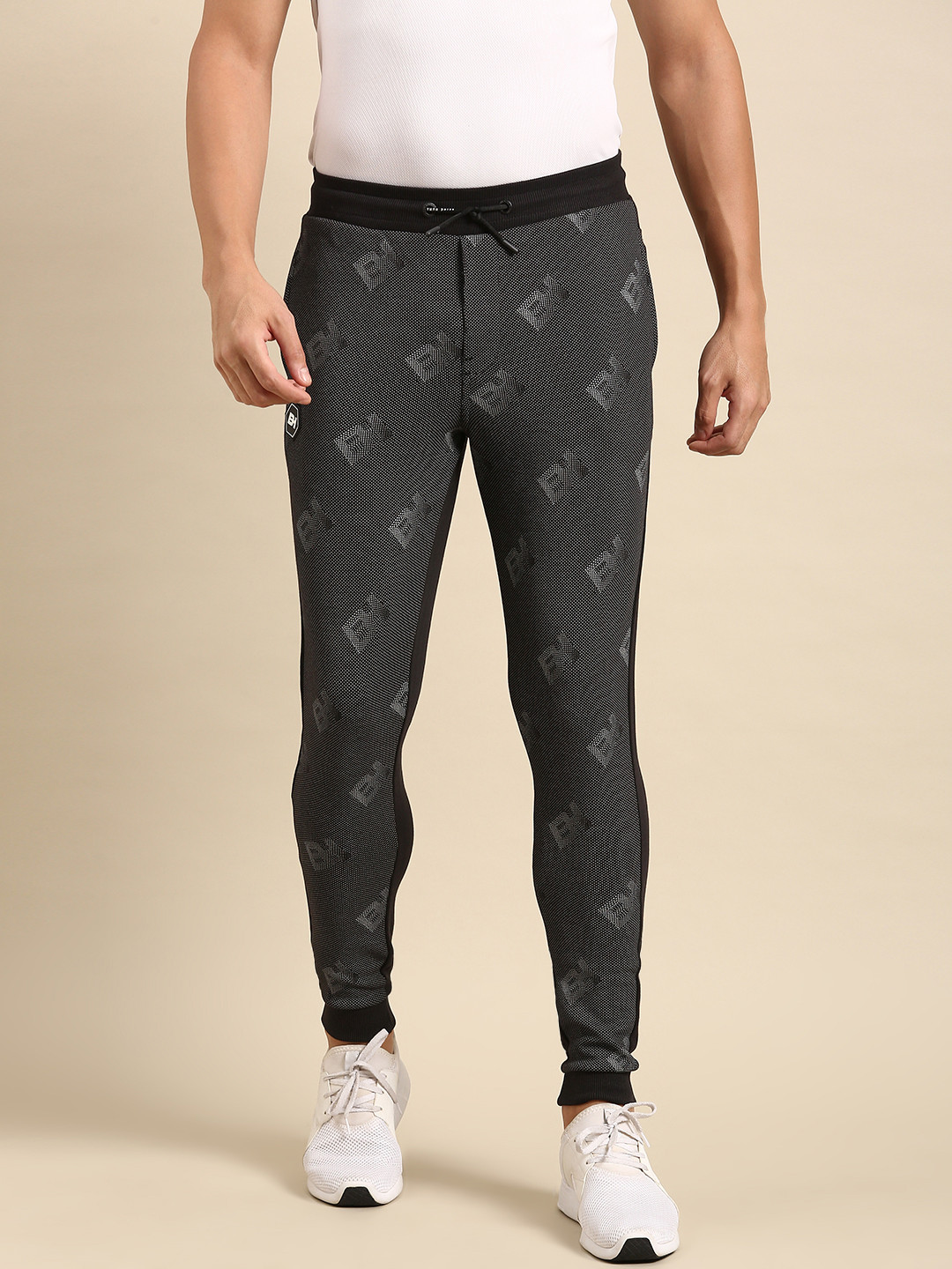 Buy Being Human Men Self Design Joggers - Track Pants for Men 20647638 ...