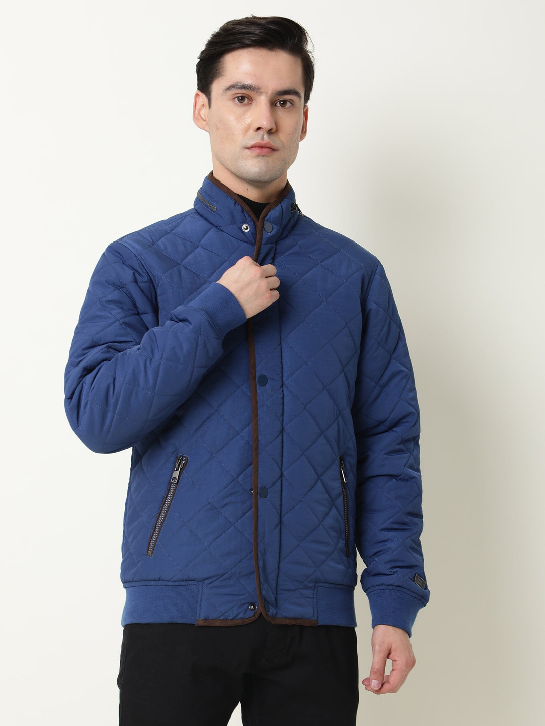 Buy RARE RABBIT Men Krul Puffer Quilted Jacket - Jackets for Men ...