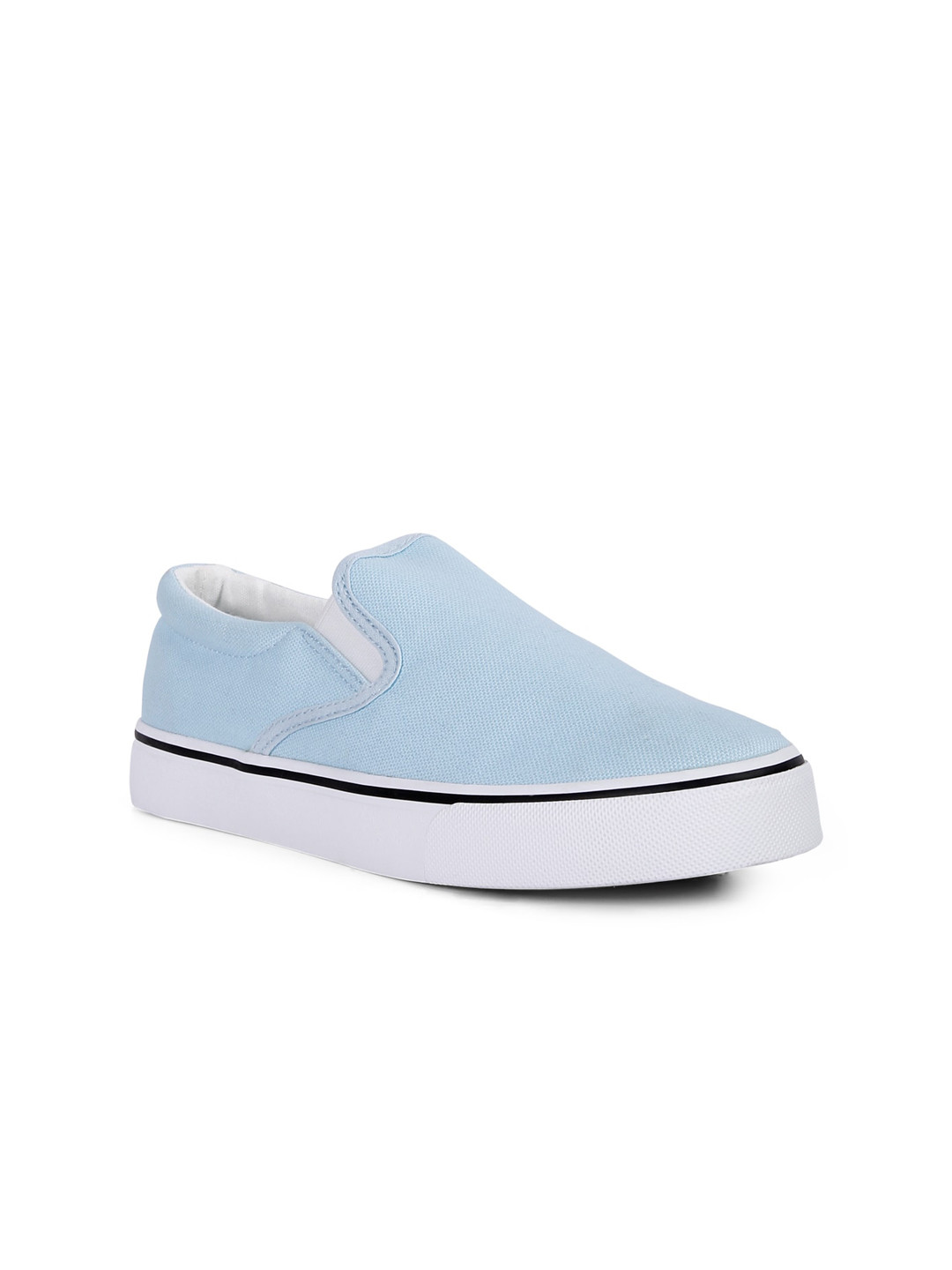 Buy London Rag Women Blue Slip On Sneakers - Casual Shoes for Women ...