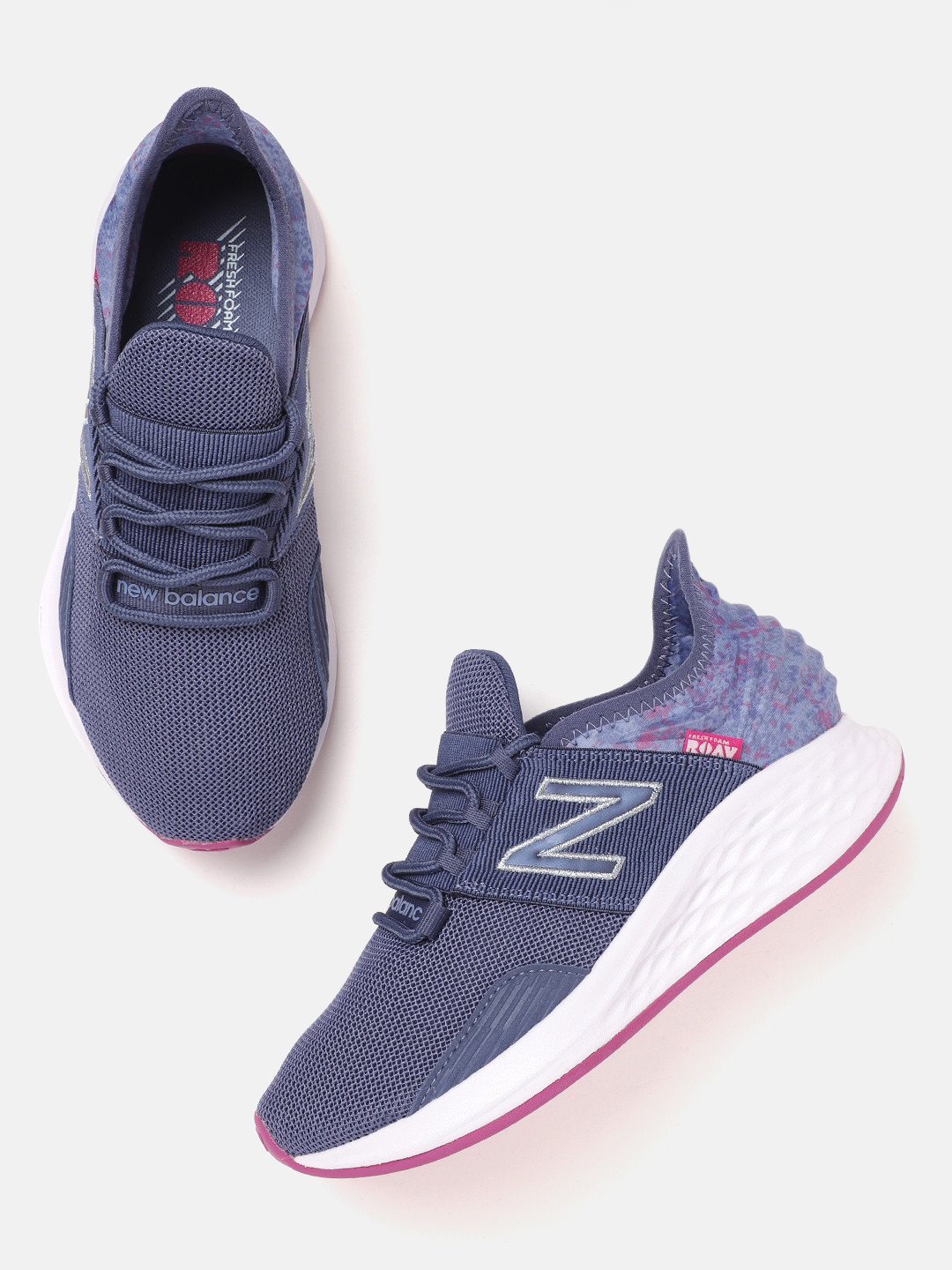Buy New Balance Women ROAV V1 NIGHTTIDE Woven Design Running Shoes ...