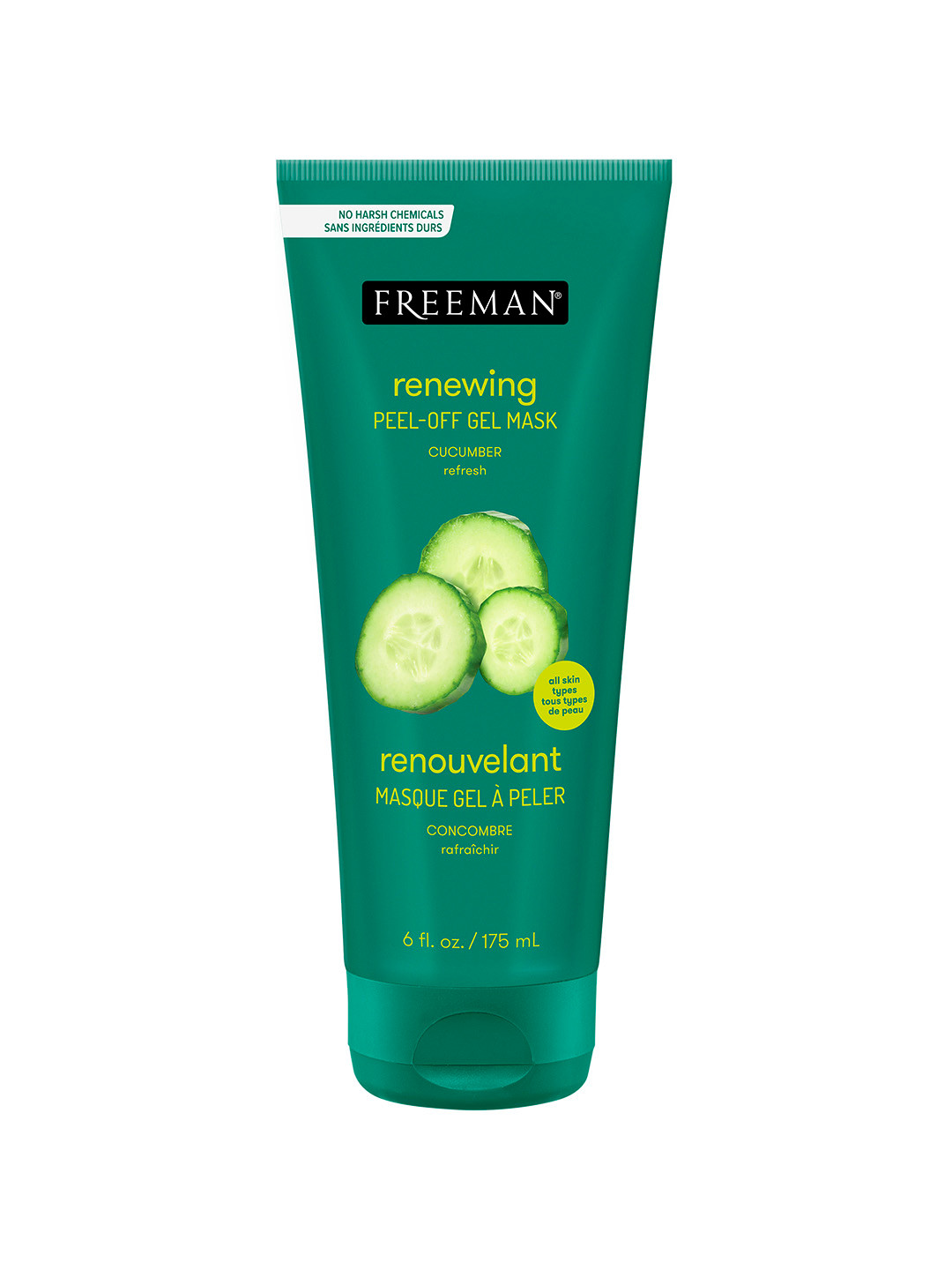 Buy FREEMAN Renewing Peel Off Gel Mask With Cucumber 175 Ml - Mask And ...
