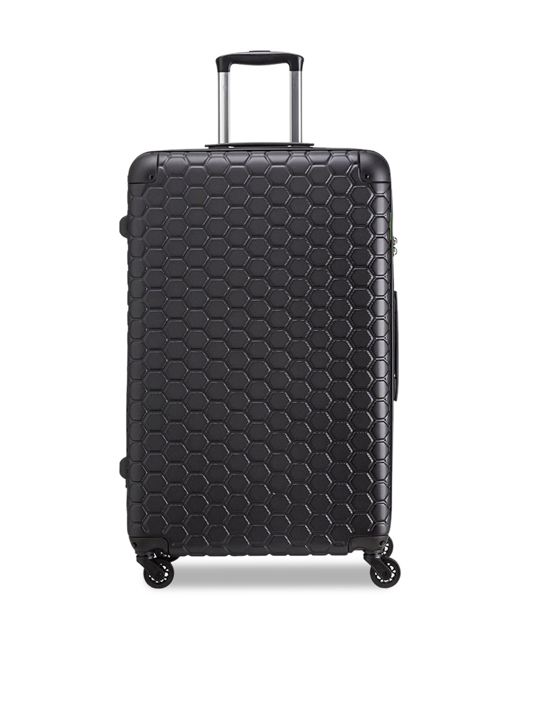 Buy CARPISA Black Solid Hard Sided Trolley Suitcases - Trolley Bag for ...