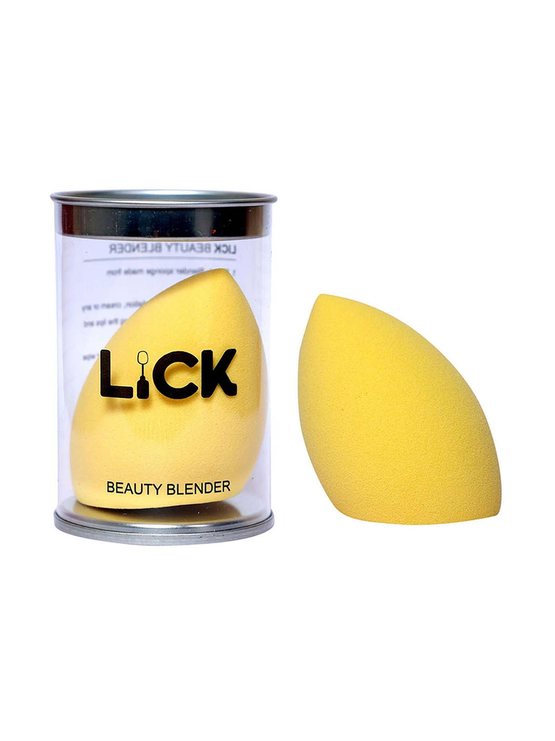 Buy LICK Beauty Blender Sponge Yellow - Sponge And Applicator for Women ...