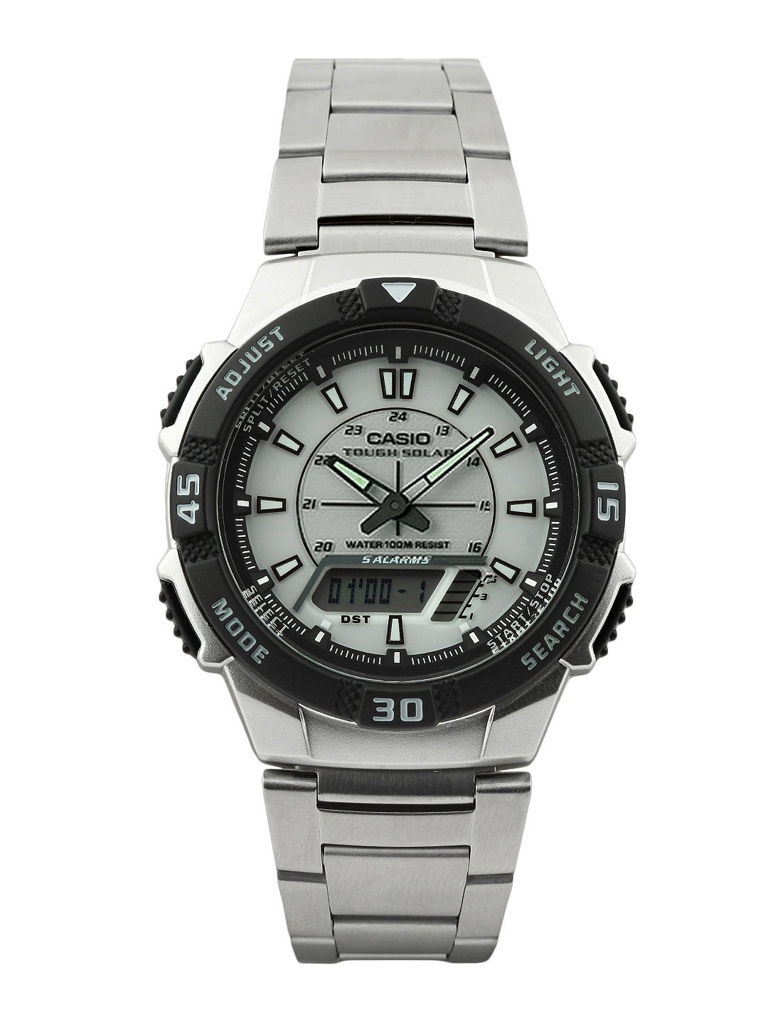 Buy CASIO Youth Series Men Grey Dial Analog Digital Watch AQ S800WD ...