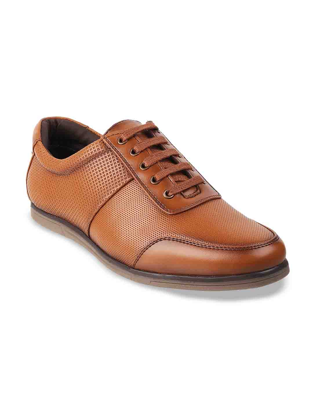 Buy WALKWAY By Metro Men Tan Sneakers - Casual Shoes for Men 20702654 ...