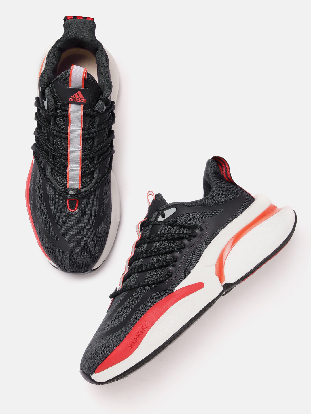 Buy ADIDAS Men Woven Design Alphaboost V1 Running Shoes - Sports Shoes ...