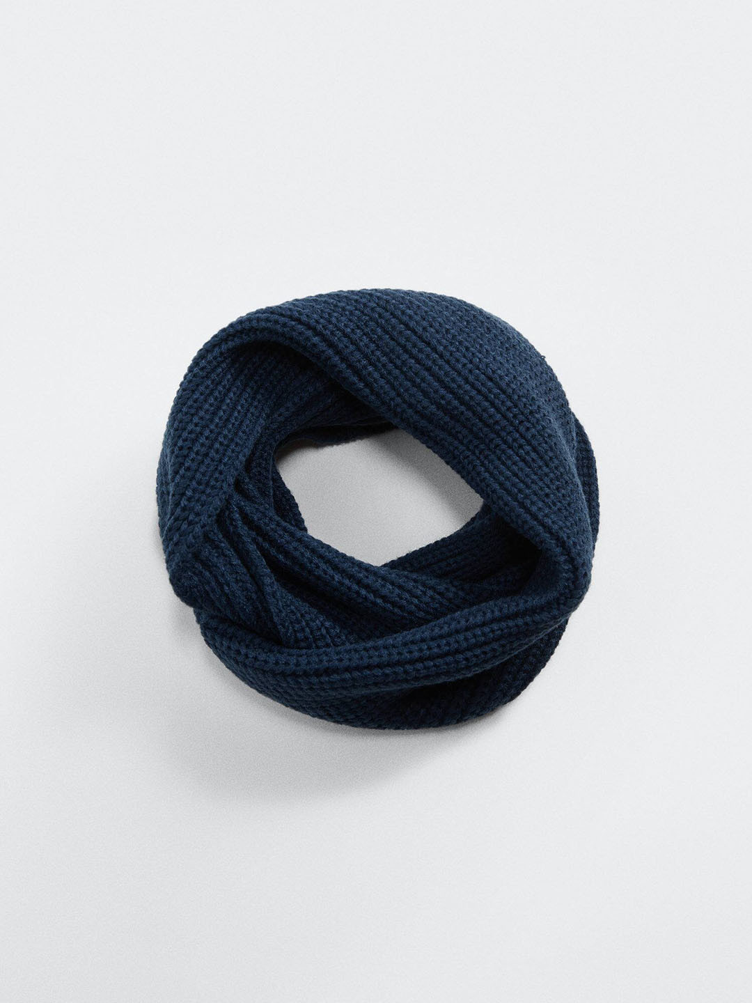 Buy Mango Kids Boys Rib Knit Acrylic Infinity Muffler - Mufflers for ...