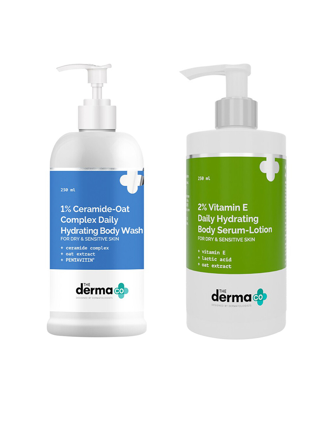 Buy The Derma Co. Daily Dry Skin Combo For Body 500ml - Body Cream And ...