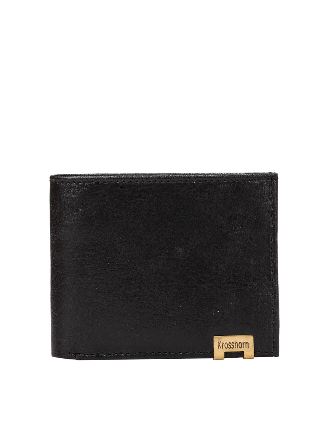 Buy Krosshorn Men Black Two Fold Wallet - Wallets for Men 20714342 | Myntra